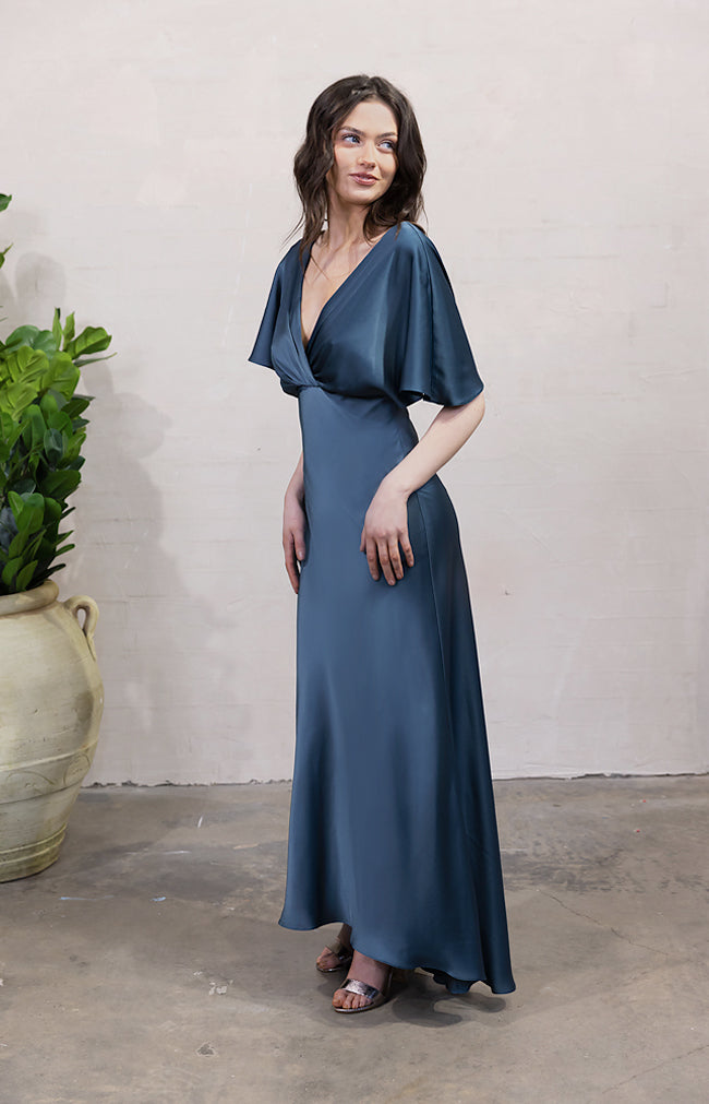 Audrey Dress - Petrol